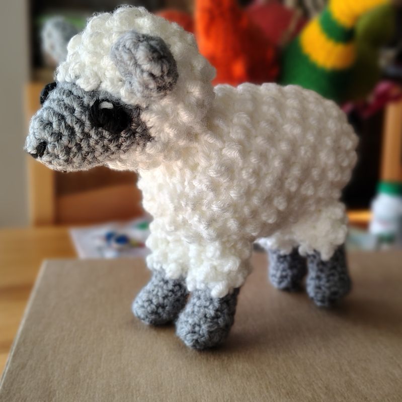Farmyard Sheep amigurumi crochet pattern - PlanetJune Shop, nature ...