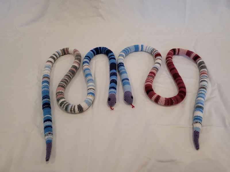 Temperature Snake amigurumi crochet pattern and workbook : PlanetJune ...