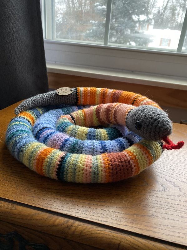 Temperature Snake amigurumi crochet pattern and workbook : PlanetJune ...